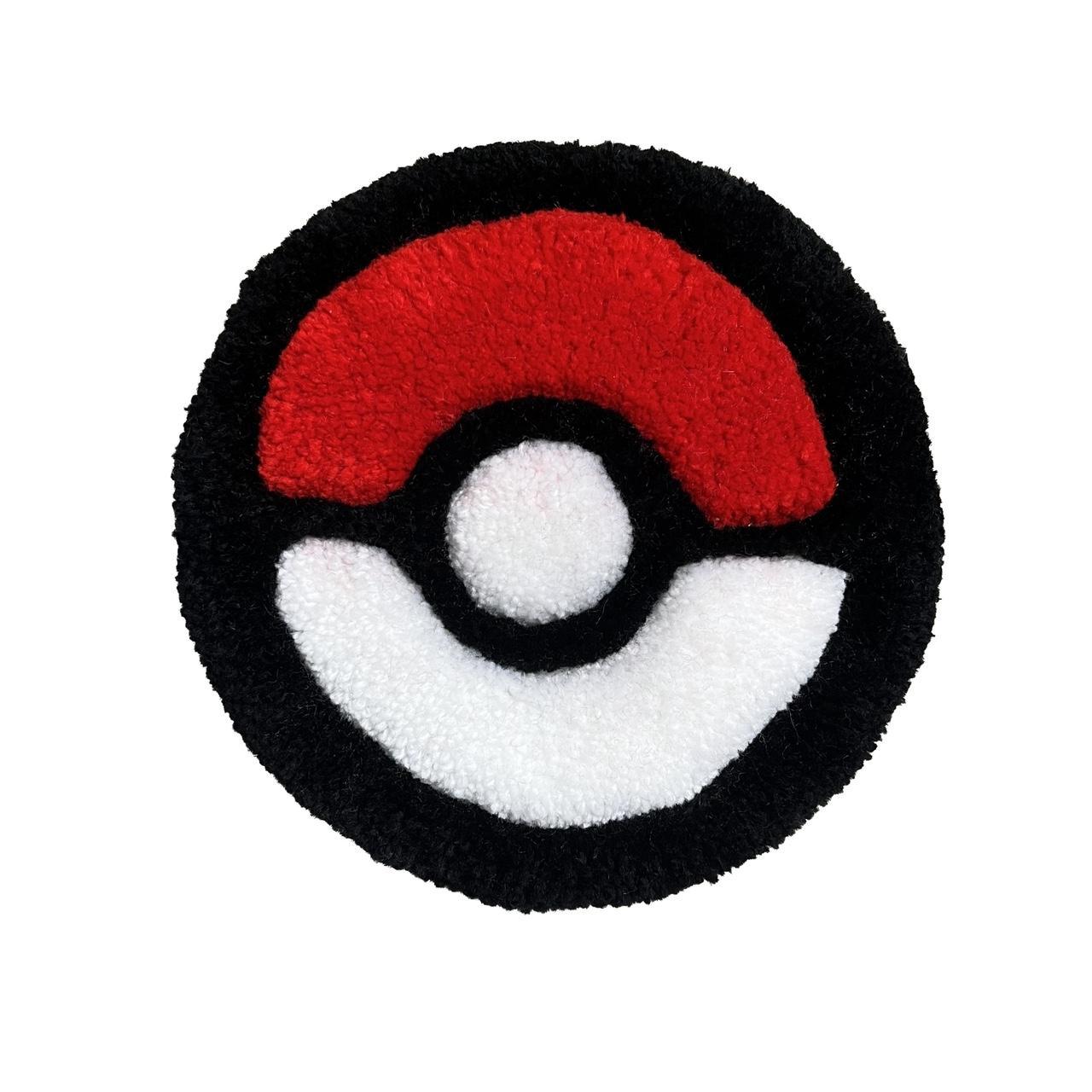 mini pokémon ball rug size 17 x 17cm more rugs on my... - Depop