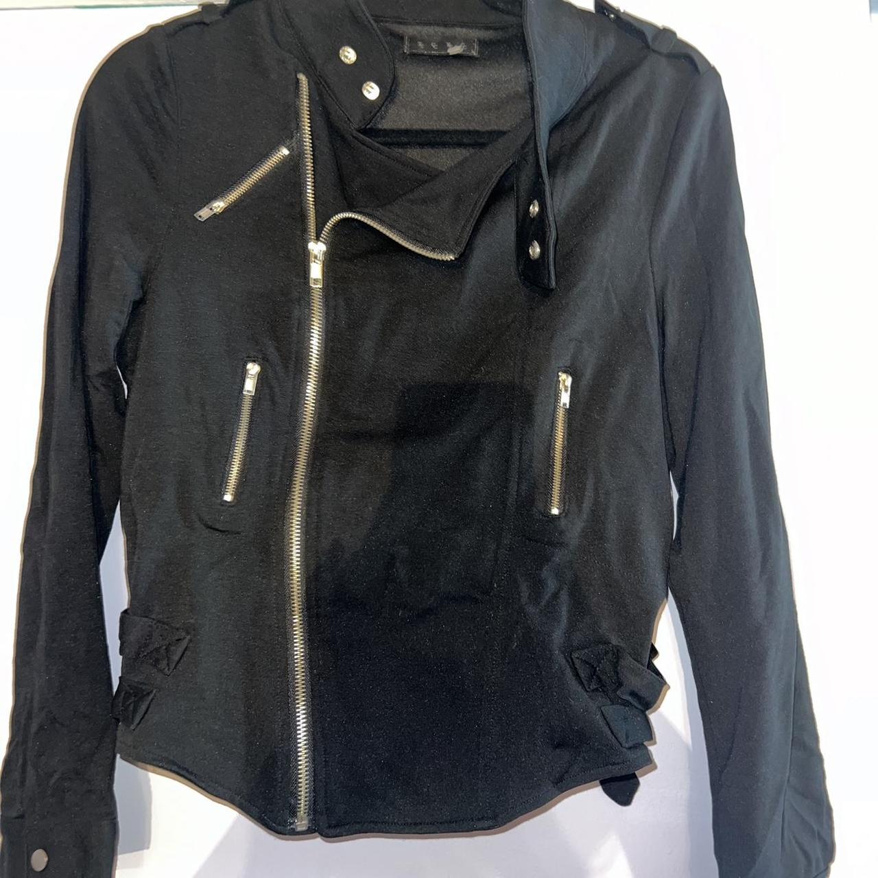 TCEC moto jacket It's either a medium or a large ... - Depop