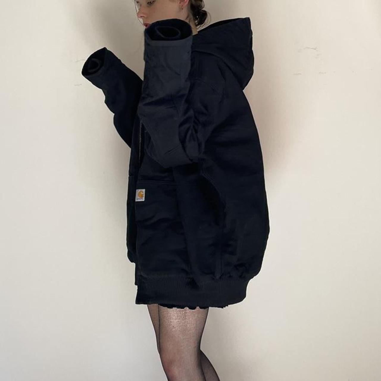 Carhartt WIP jacket. Color-black. Style: J130-M... - Depop