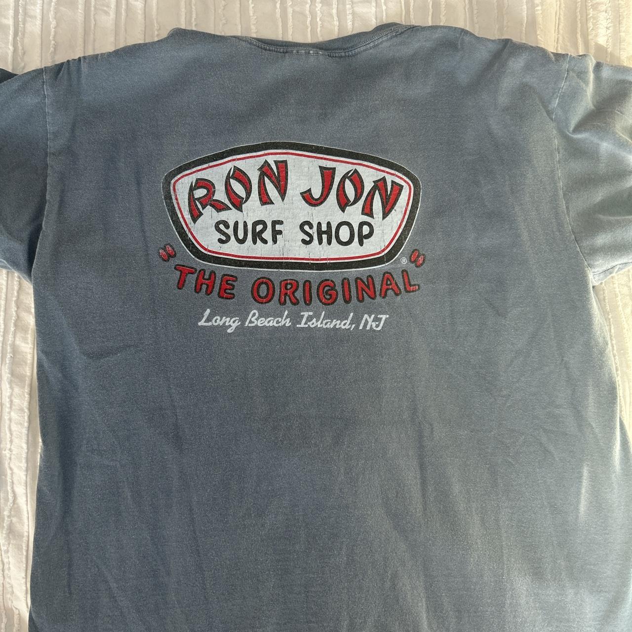 Ron Jon Original Blue Kids XL Shirt. Can fit a... - Depop