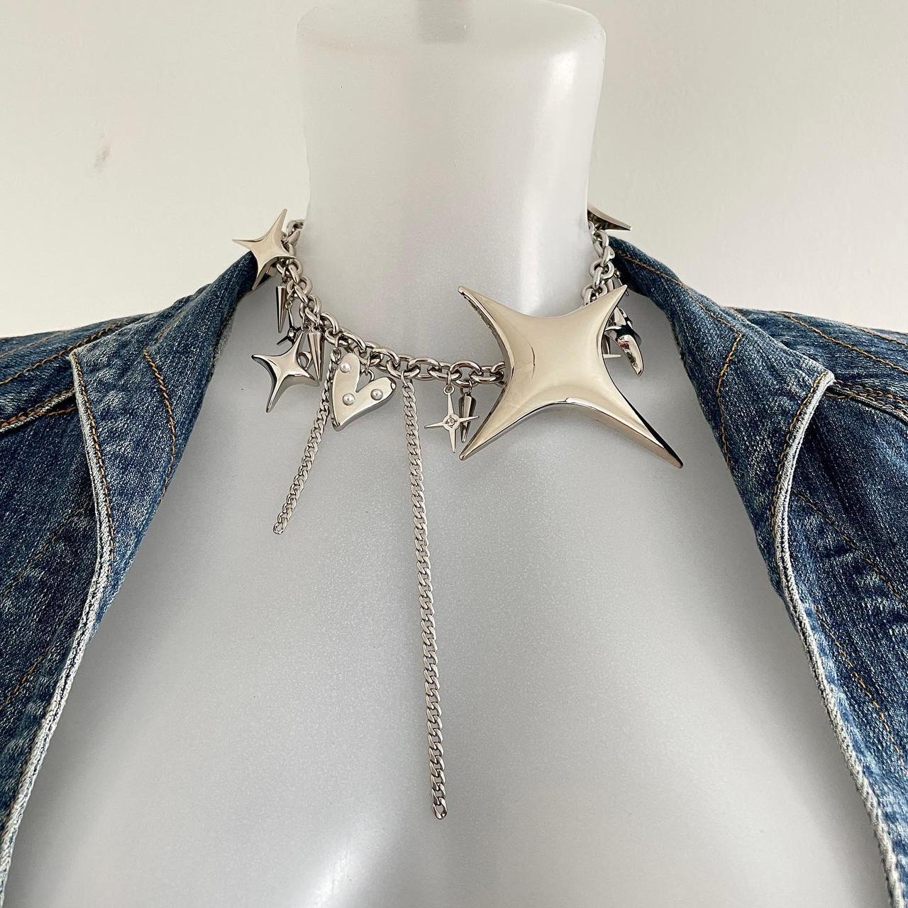 Arcturus chain necklace *HANDMADE *Material :... - Depop