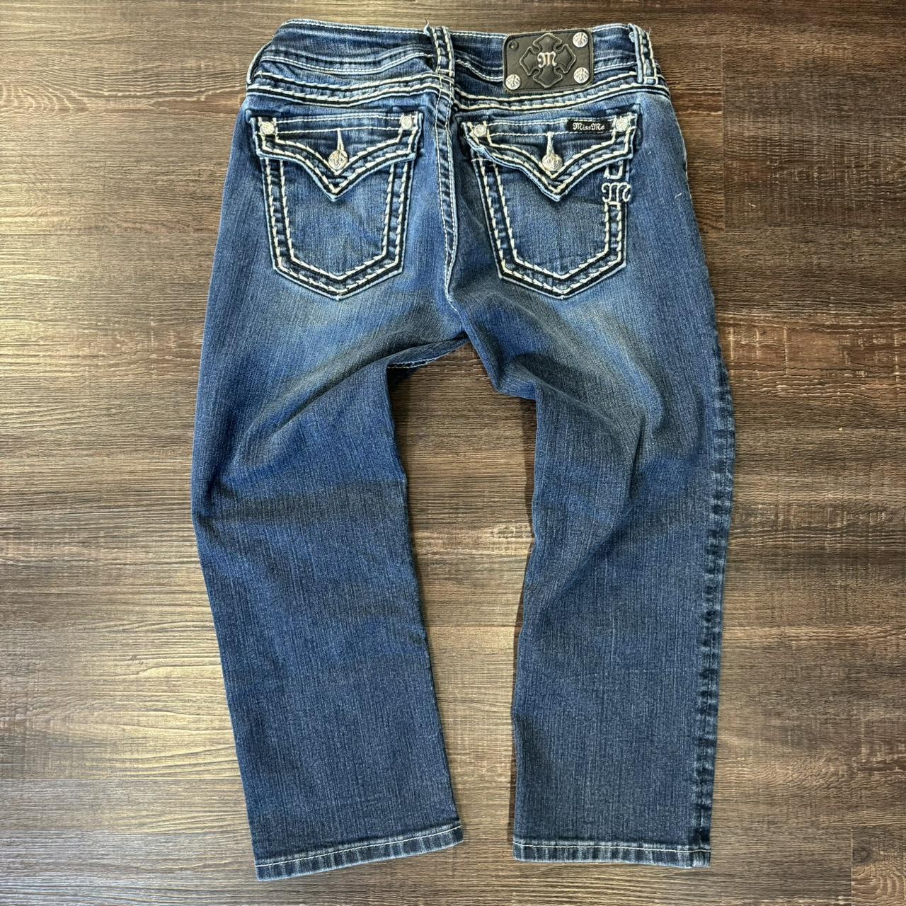 Miss Me Cropped Capris Denim Jeans - Designed in the... - Depop