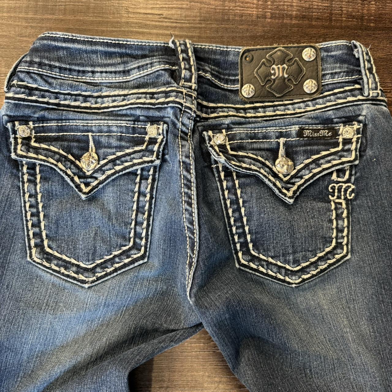 Miss Me Cropped Capris Denim Jeans - Designed in the... - Depop