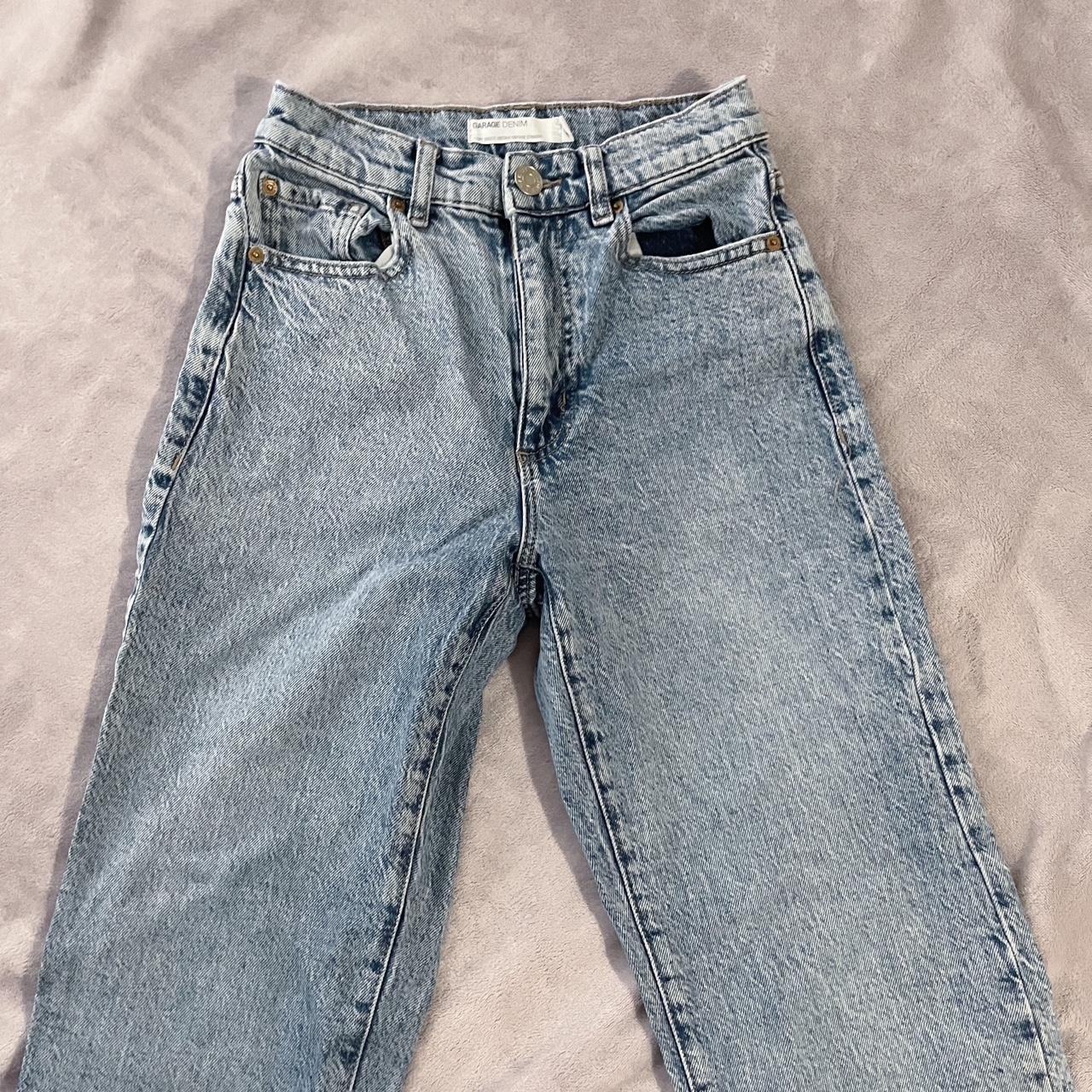 Garage Straight Leg Jeans Size 03/26 but fits... - Depop