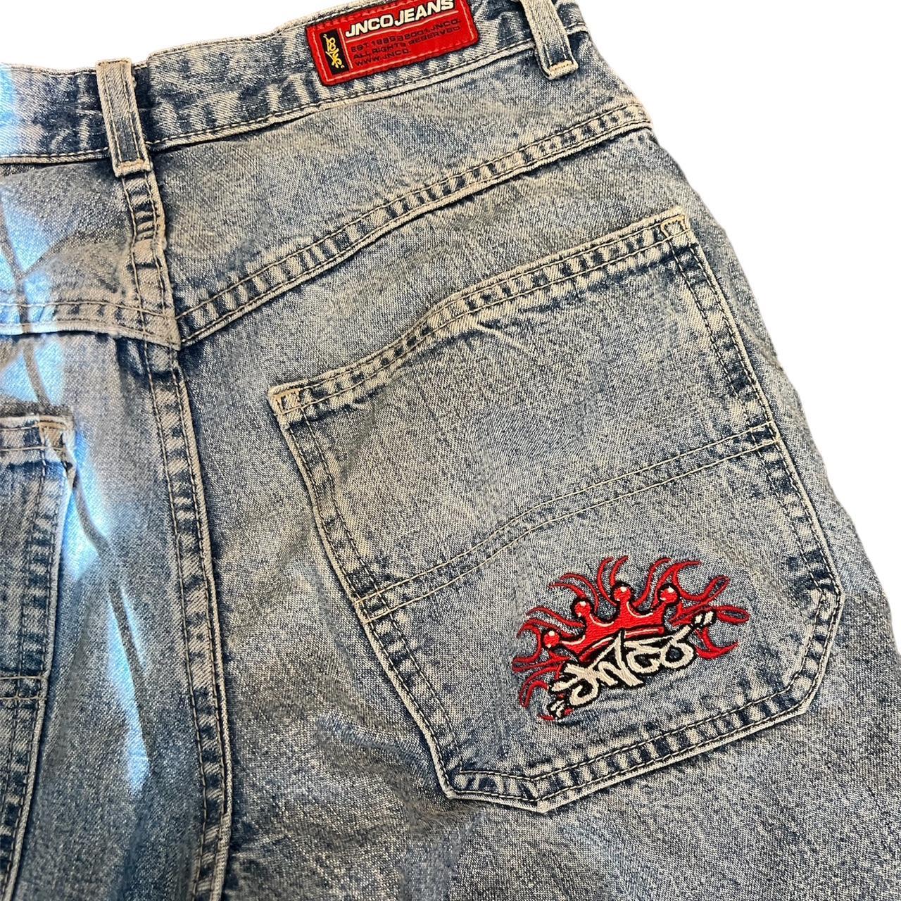 JNCO Pants/Jeans Fit a 28 waist, inseam is 28... - Depop