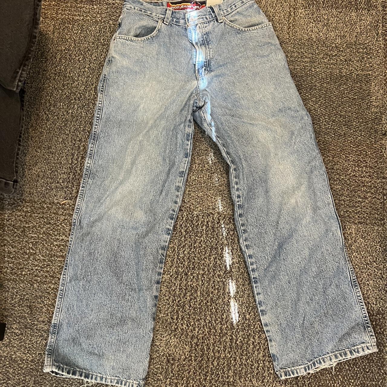 JNCO Pants/Jeans Fit a 28 waist, inseam is 28... - Depop