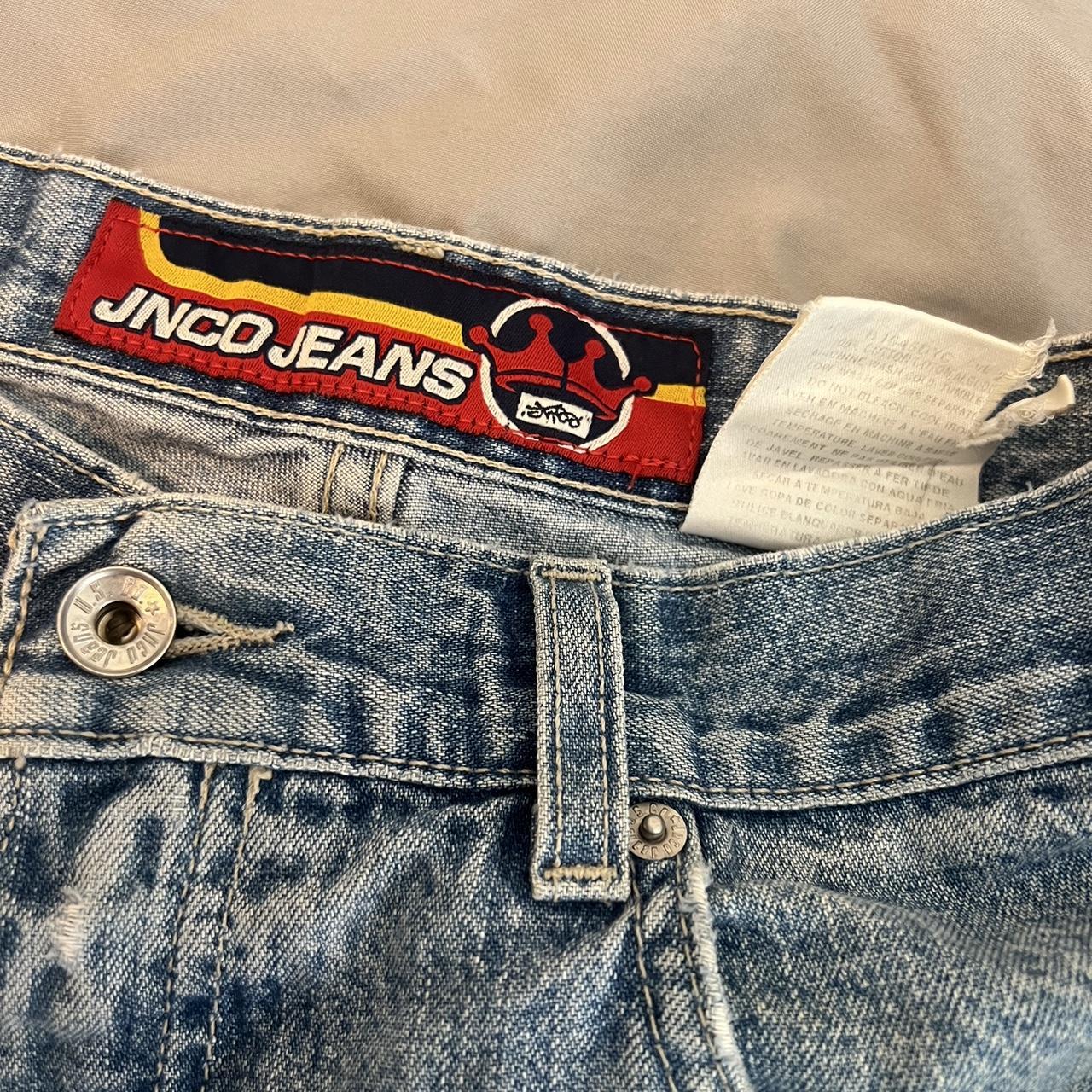JNCO Pants/Jeans Fit a 28 waist, inseam is 28... - Depop