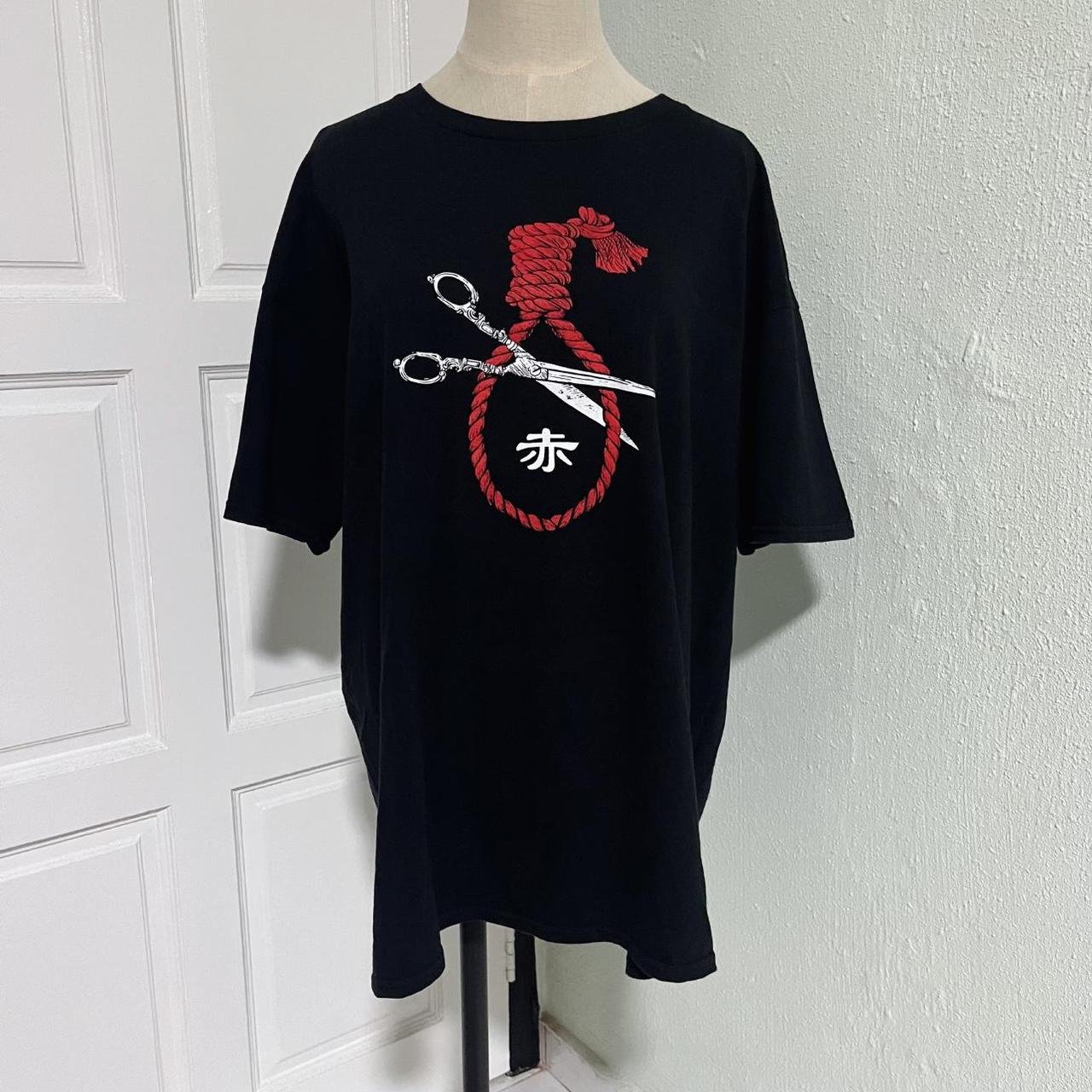 sarah thursday akai shirt unisex, fits oversized on... | Depop