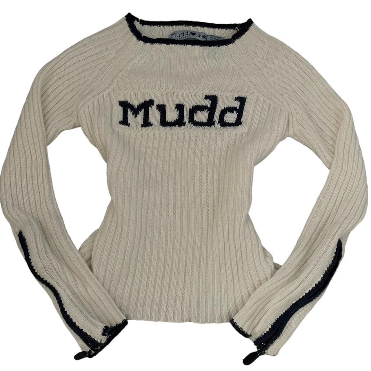 Vintage mudd sweater front and back super cute... - Depop