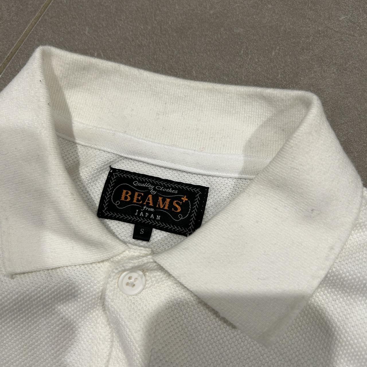 BEAMS PLUS Polo Shirt (Rugby Style) Size Small, worn... - Depop