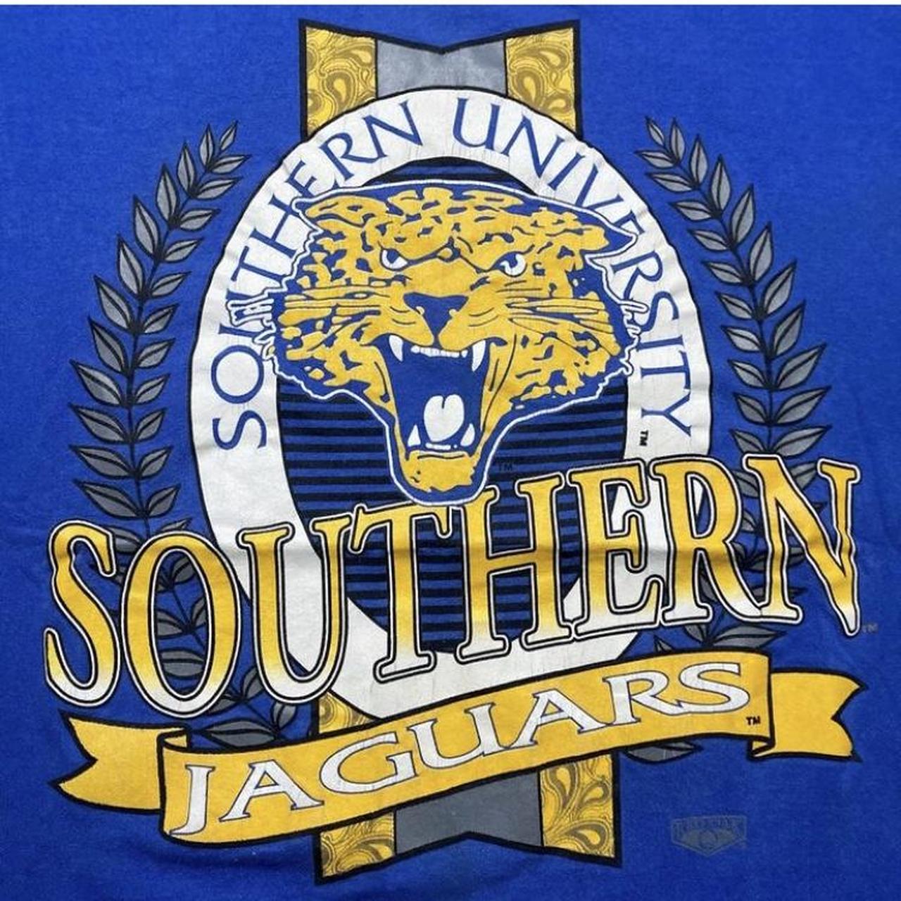 Vintage Southern University Jaguars Tee Size:... - Depop