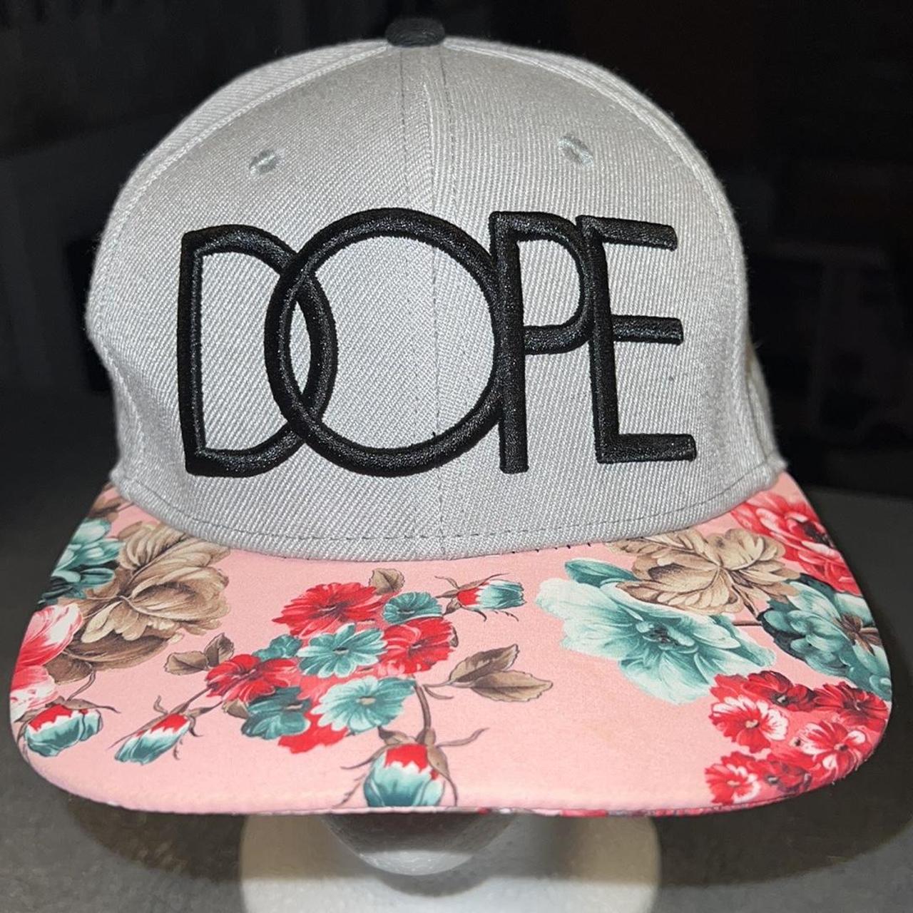 DOPE SnapBack Hat Great shape DOPE stitched across... - Depop