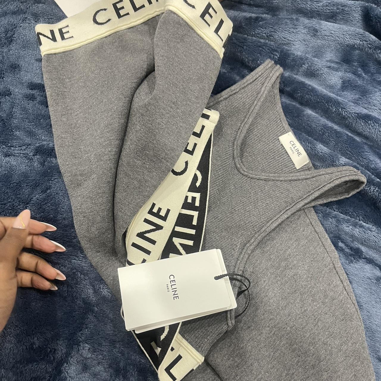 Authentic Celine two piece. Worn for a couple hours. - Depop