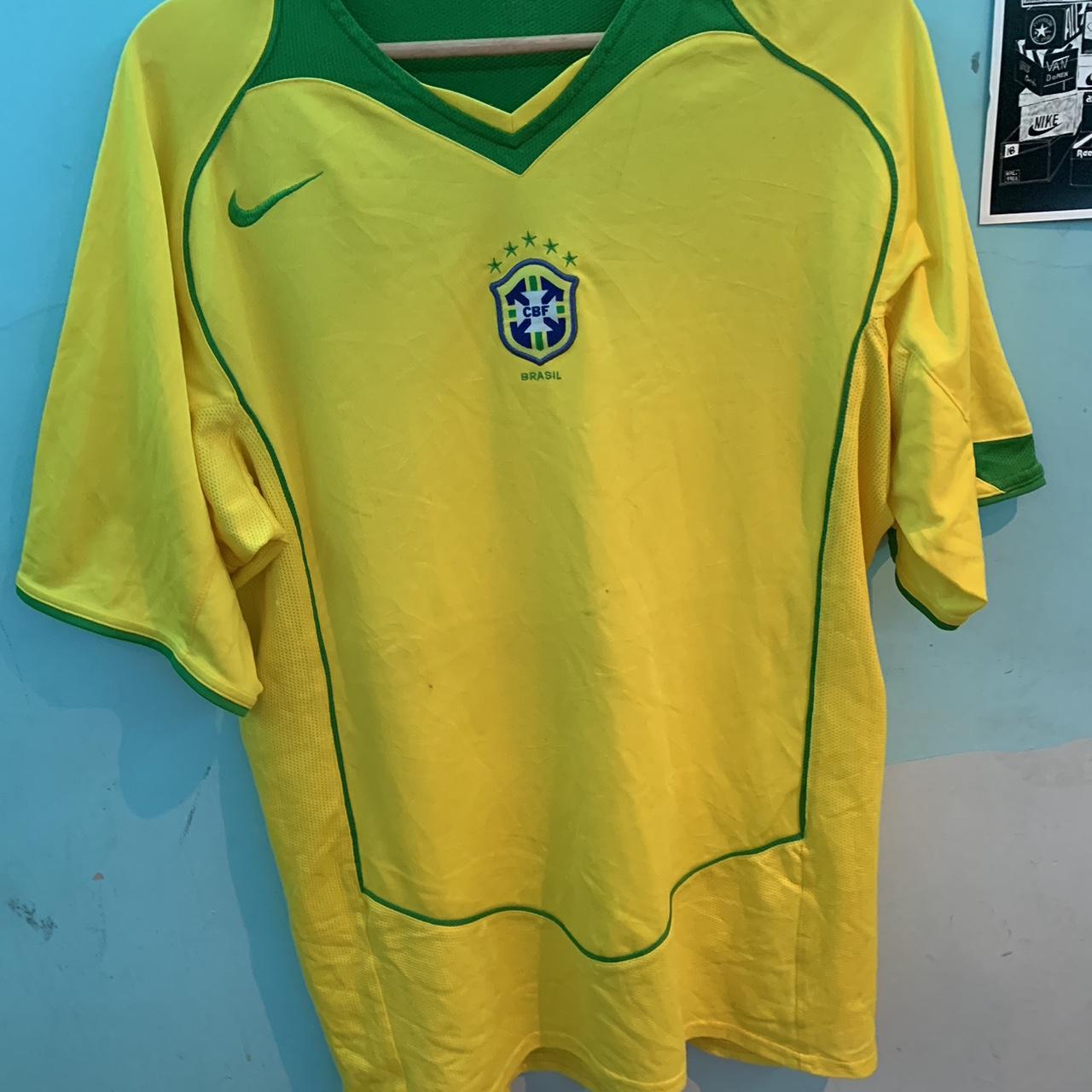 Brazil 2004 home shirt A beautiful and very in... - Depop