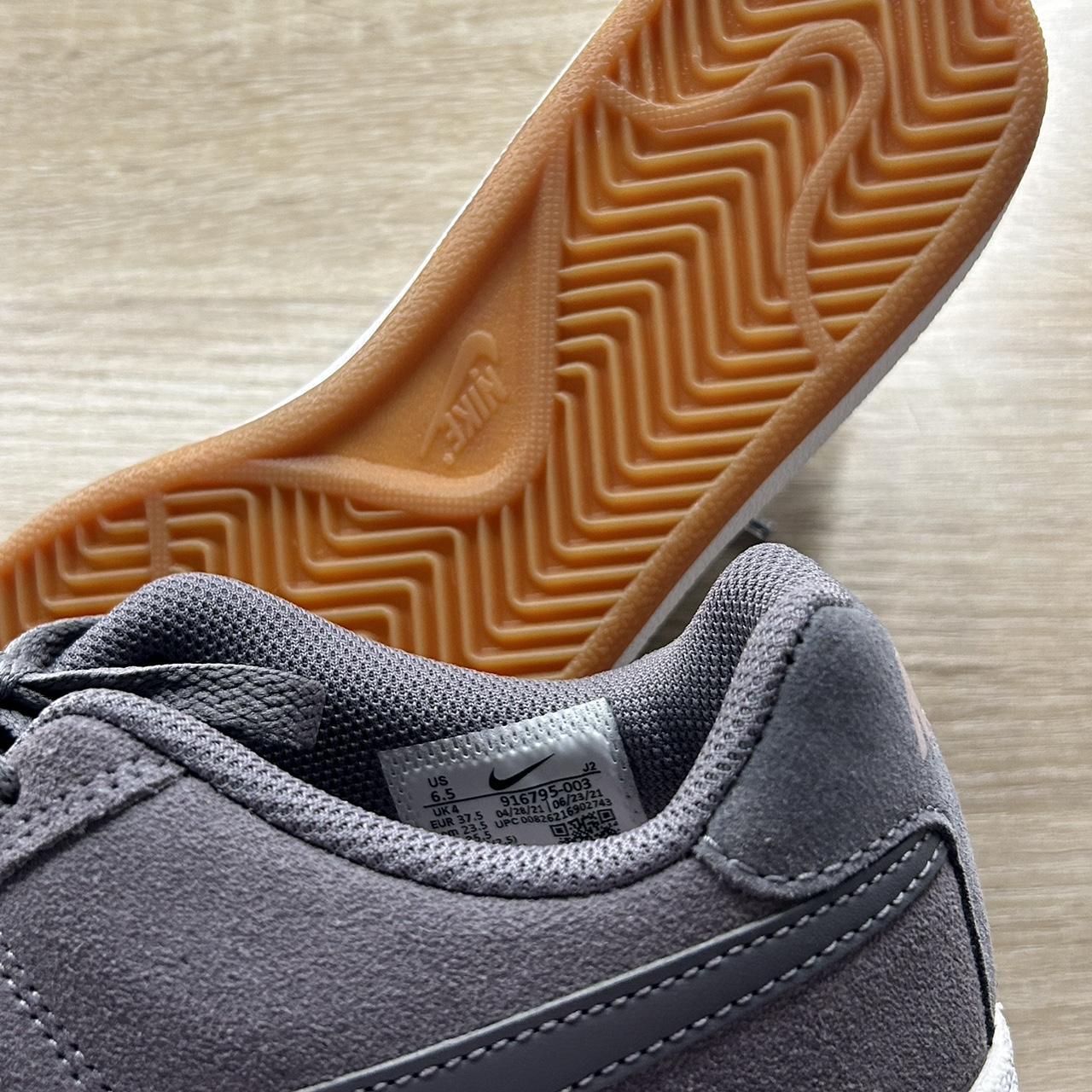 Grey suede Nike tennis shoes Brand: Nike (Never... - Depop