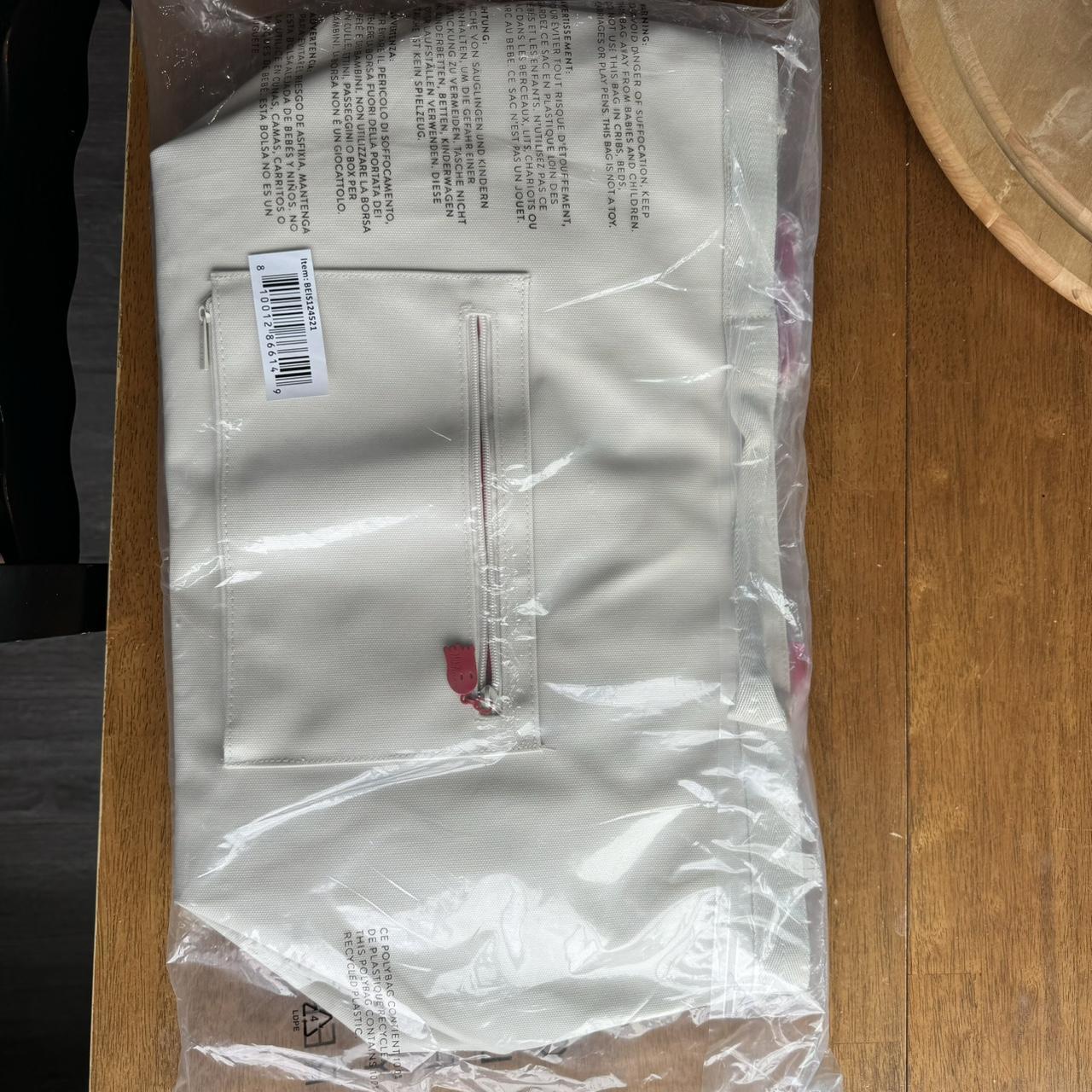 Beis x The Lonely Ghost Travel Tote in Ghost White... - Depop