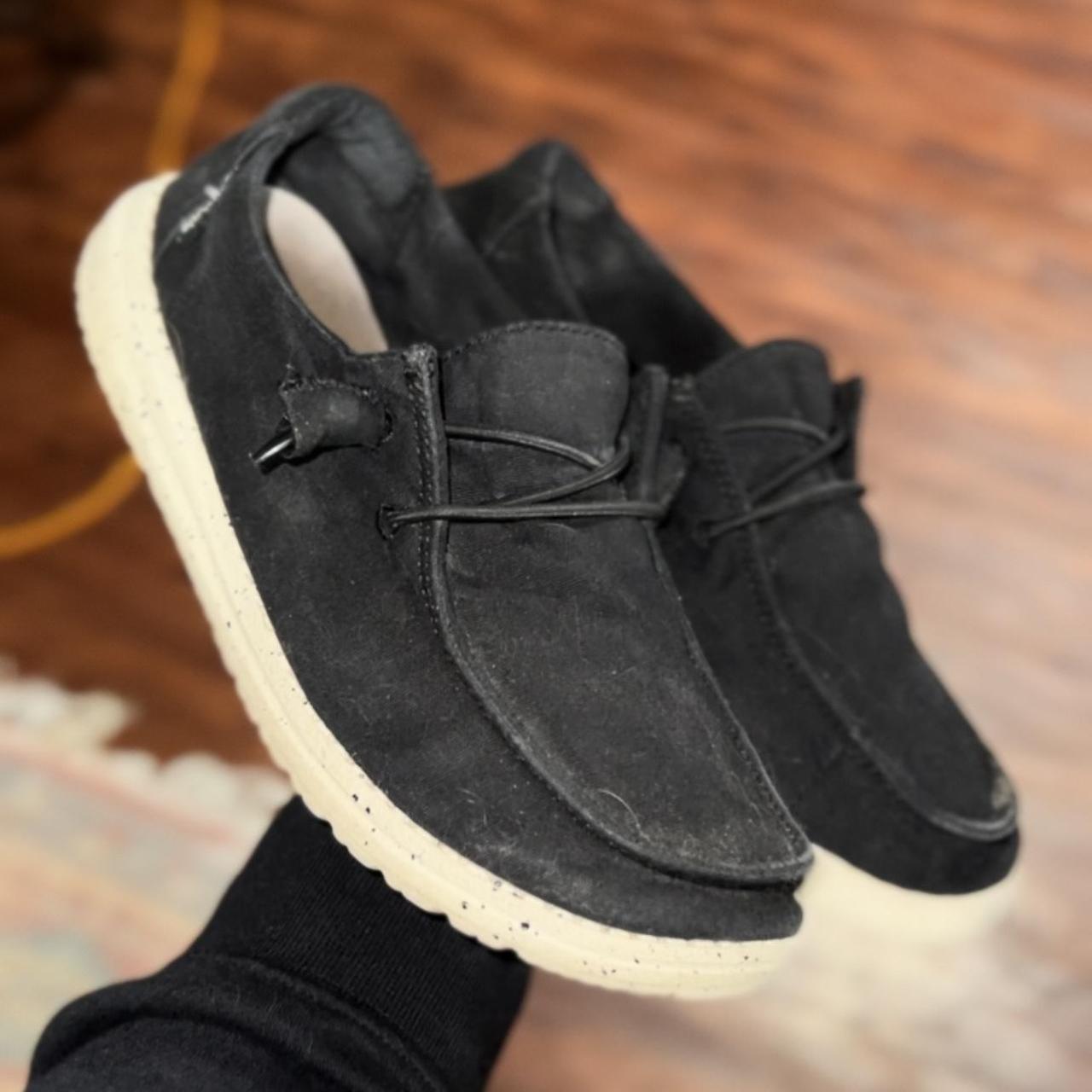 Black Hey Dudes SZ 6 - Depop