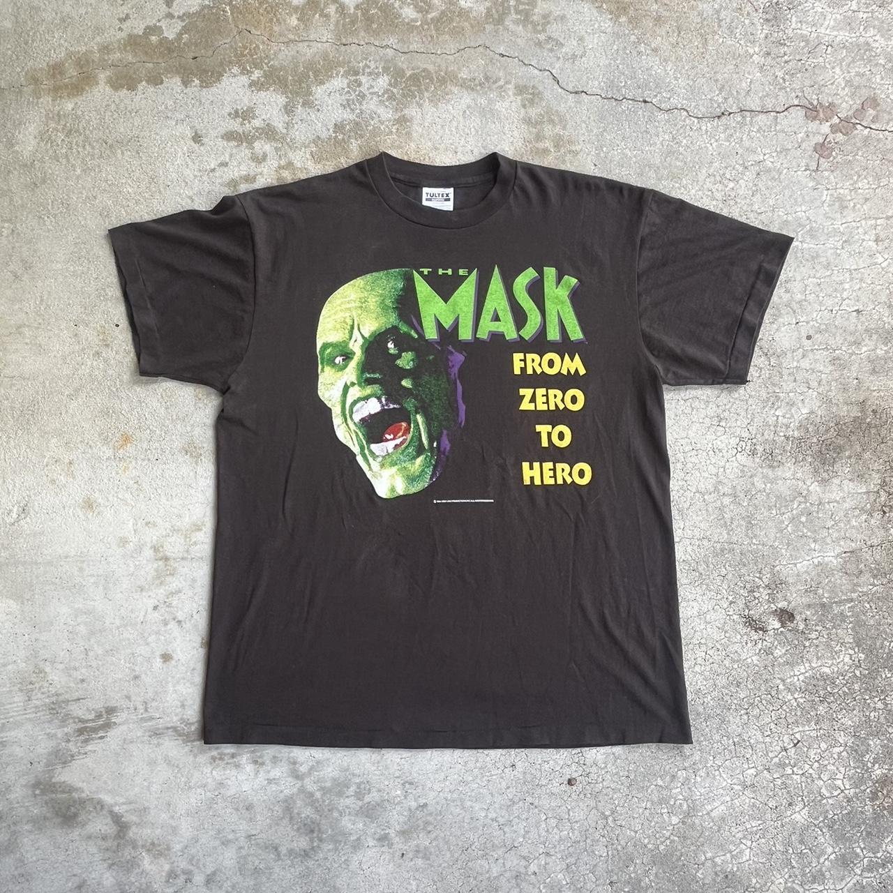 Vintage reprint the mask tshirt Super dope mask tee... - Depop