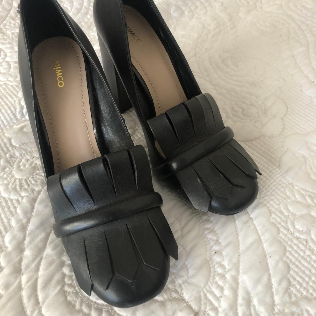 Mimco block heel shoes, small fit 38 - Depop