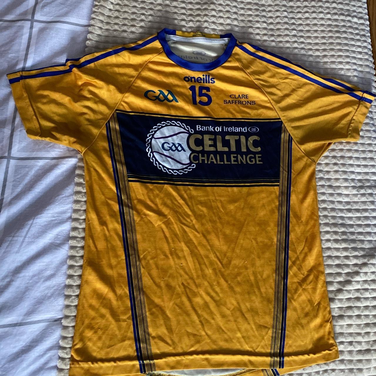 Clare celtic challenge jersey Player issued Cant be... - Depop
