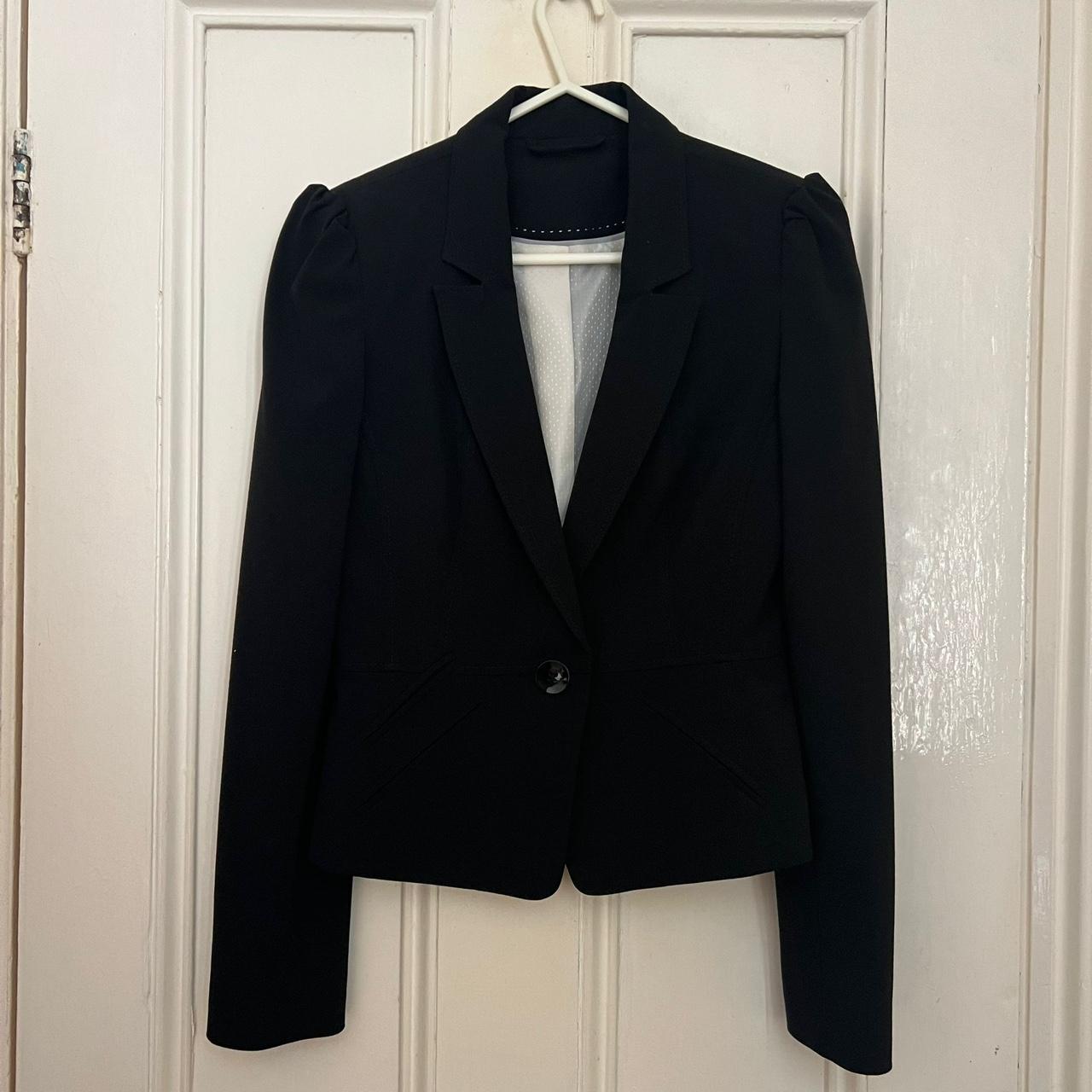 New Look Women's Black Tailored-jackets | Depop