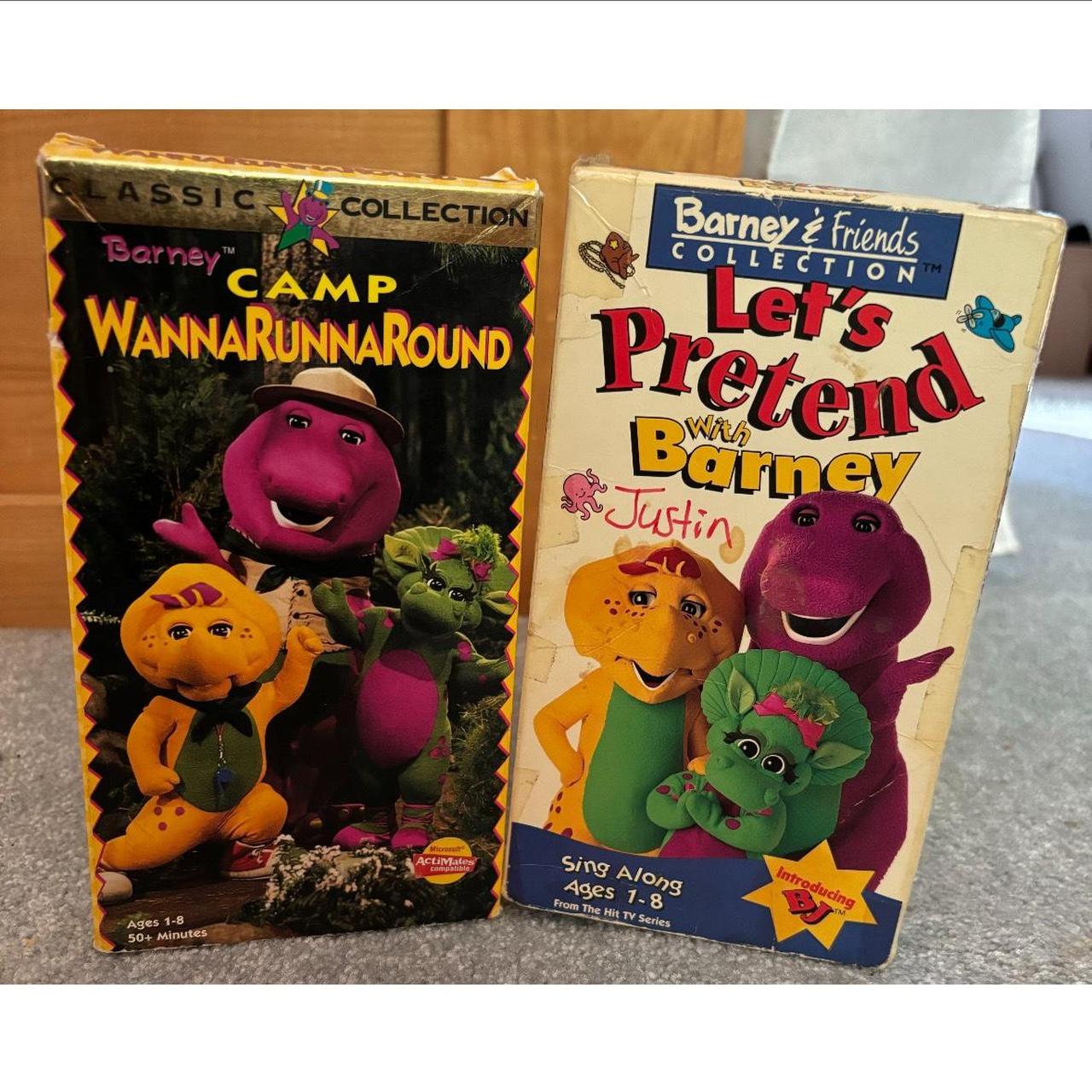 Barney VHS Bundle 90s Includes Let’s Pretend with... | Depop