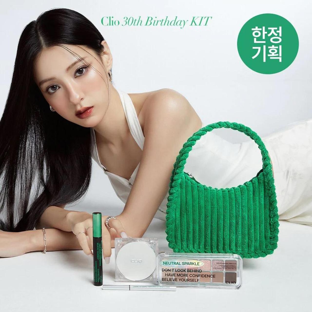 CLIO 30th Anniversary green hand bag listing as... - Depop