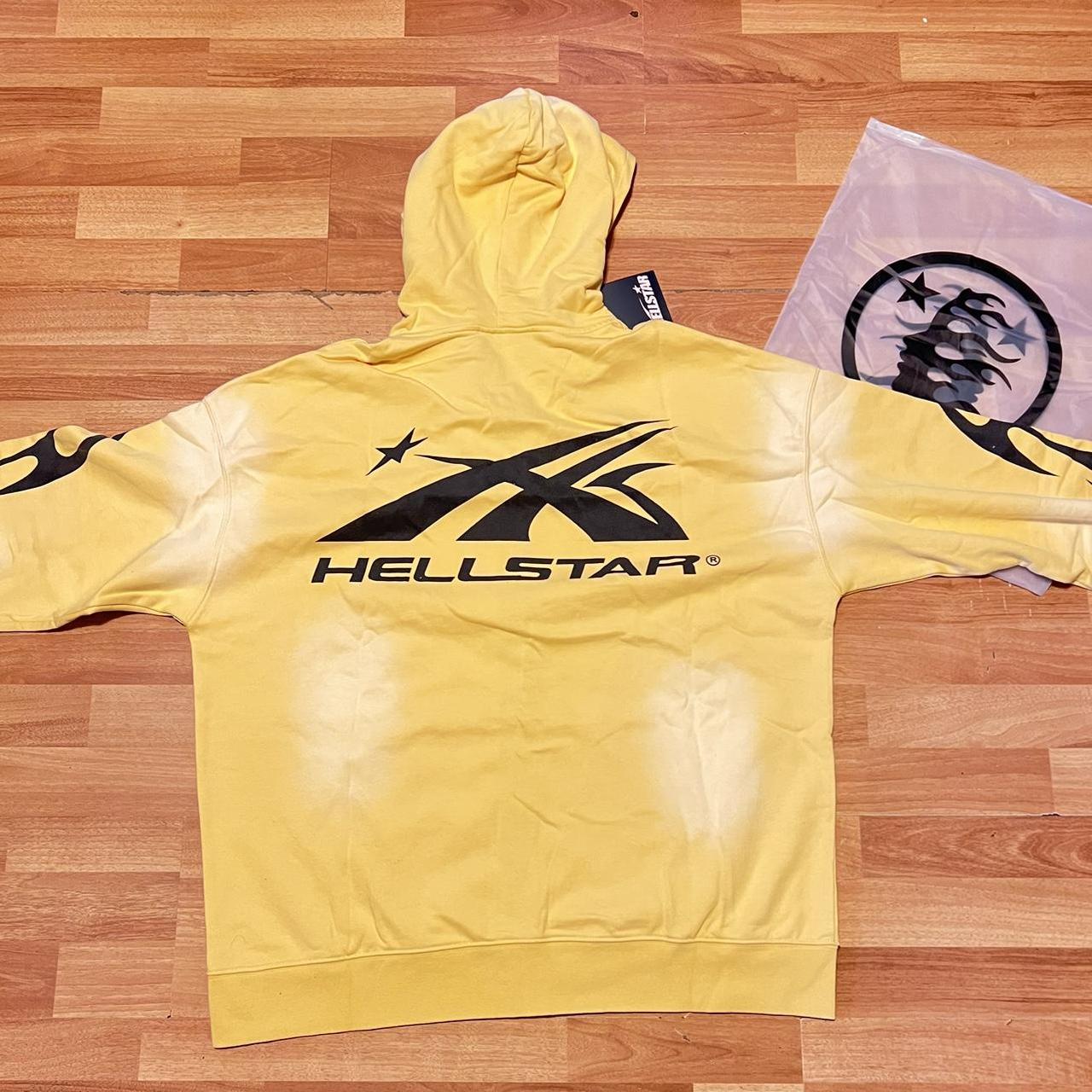 Hellstar Zip Up Hoodie Size XL Oversize fit - Depop