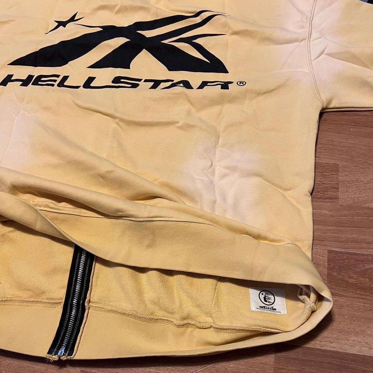 Hellstar Zip Up Hoodie Size XL Oversize fit - Depop