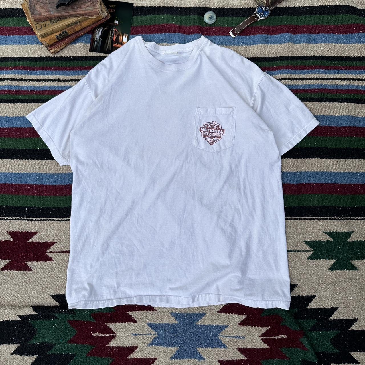 Alabama football champs Small yellow pit stains... - Depop