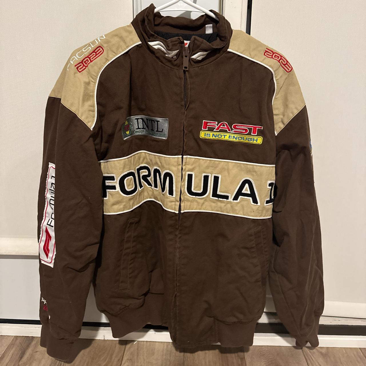 formula 1 jacket been sold out for a long... - Depop