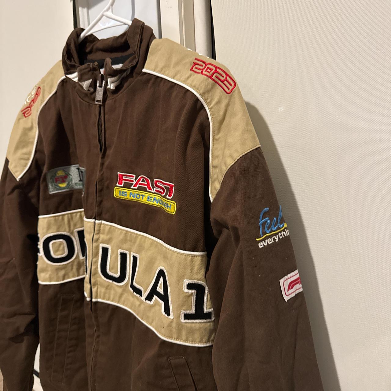 formula 1 jacket been sold out for a long... - Depop