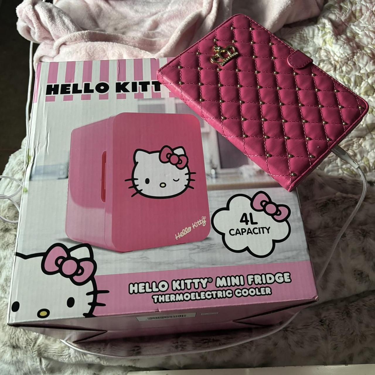 HELLO KITTY MINI FRIDGE BRAND NEW - Depop