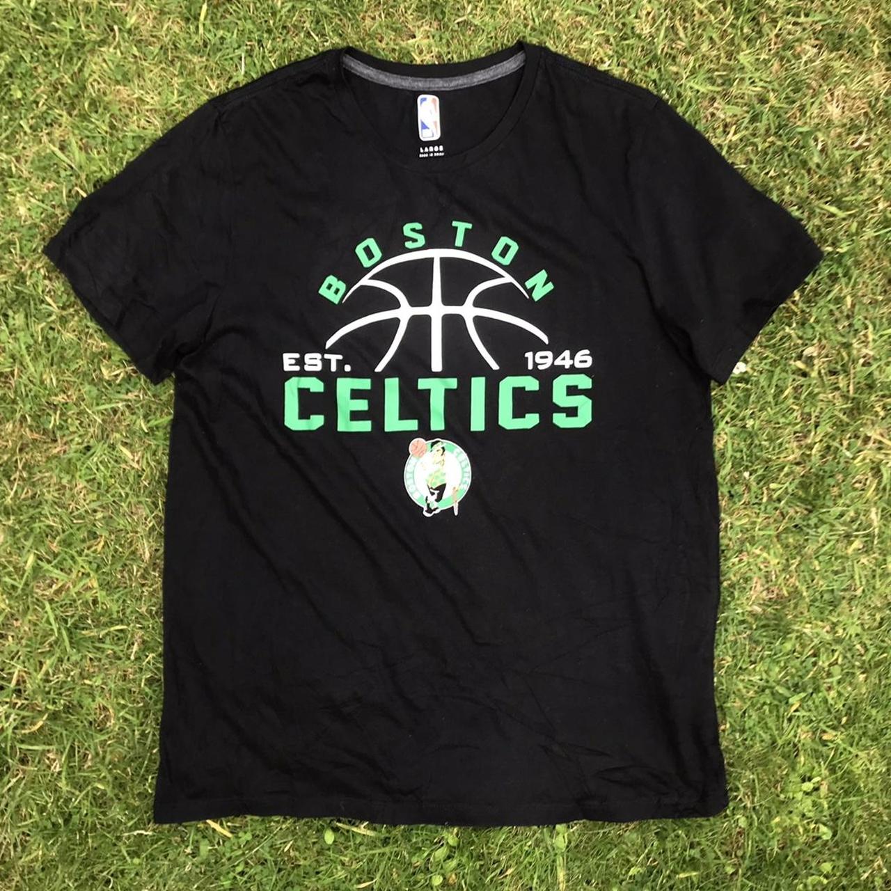 Official NBA Basketball Boston Celtics Logo T Shirt... - Depop