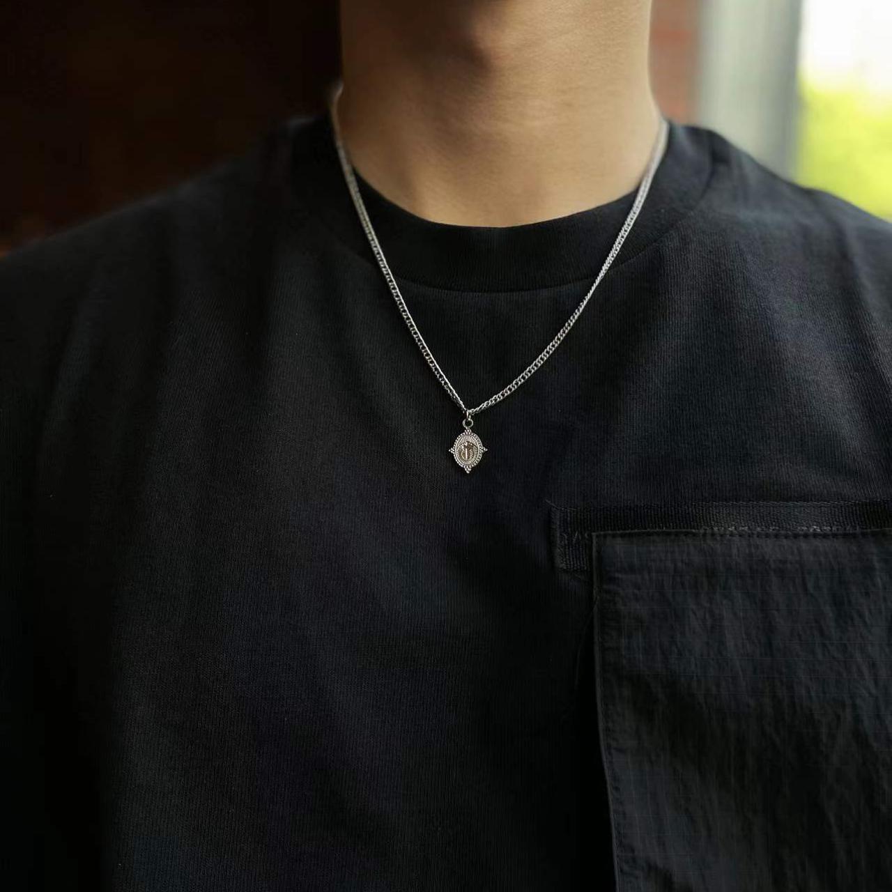 Silmple Trendy Cross Necklace Titanium Steel Length:... - Depop