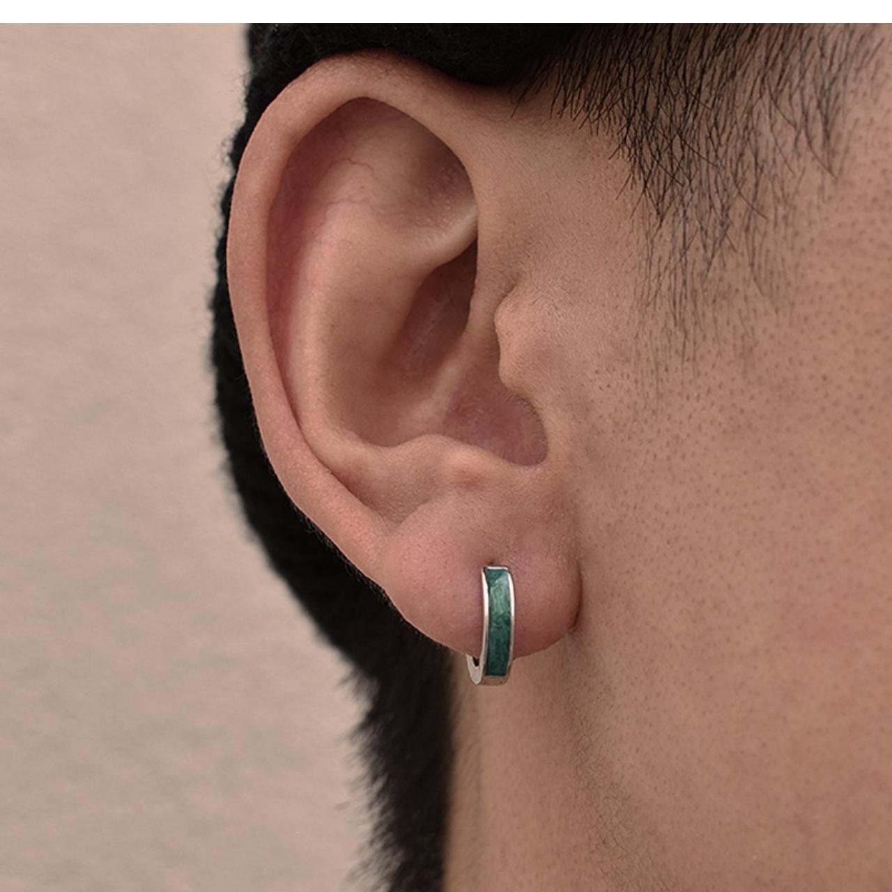 Stainless steel thick mini hoops Materials:... - Depop