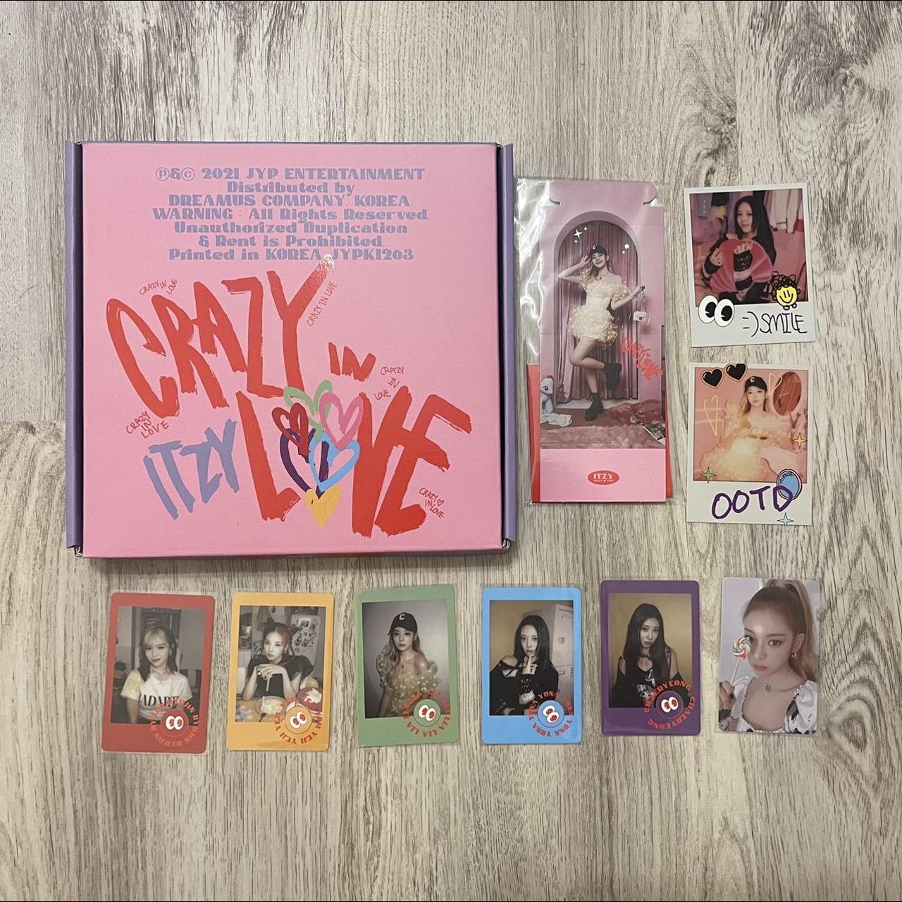 ITZY Crazy In Love Album Group Version comes with... - Depop