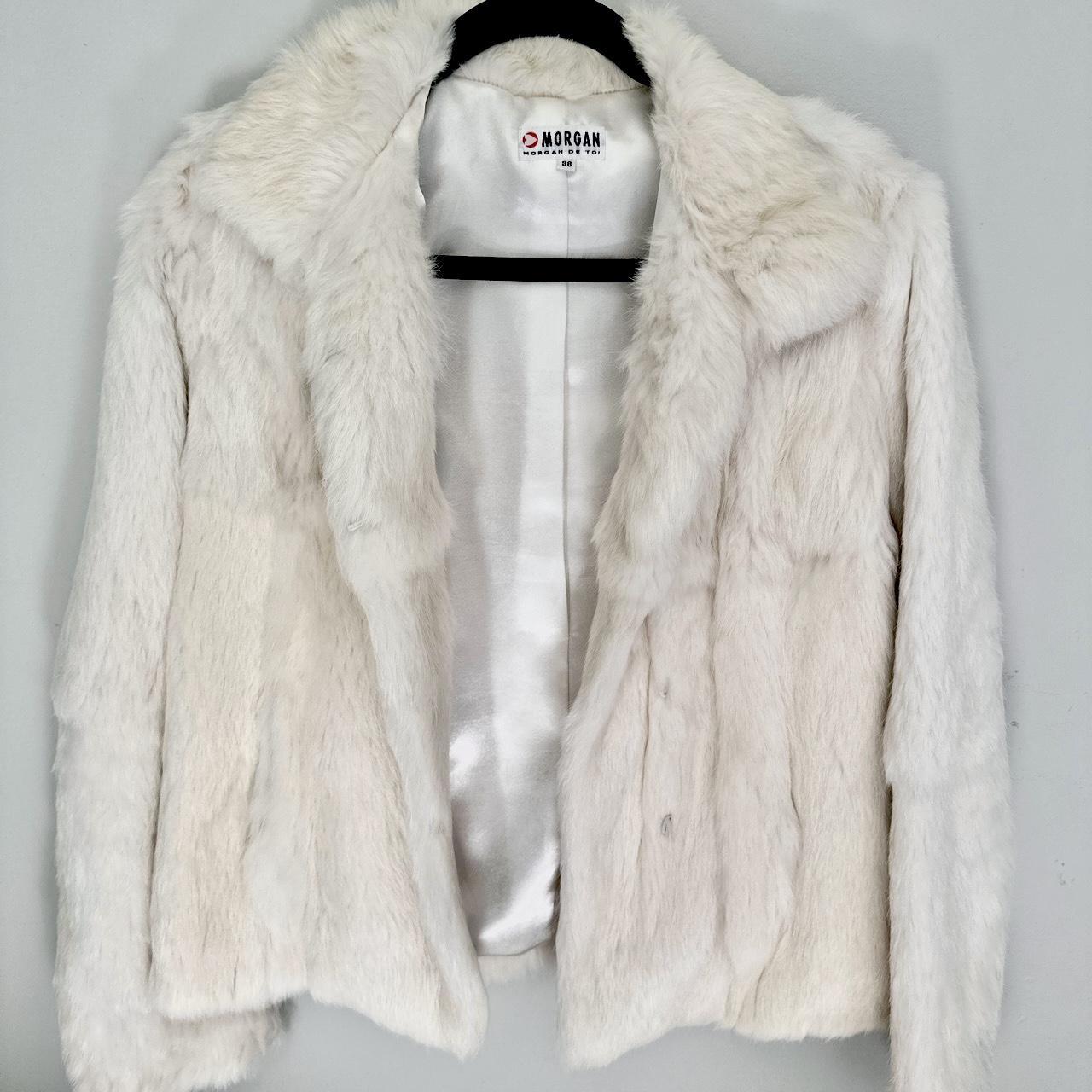 Morgan De Toi Women's White Jacket | Depop