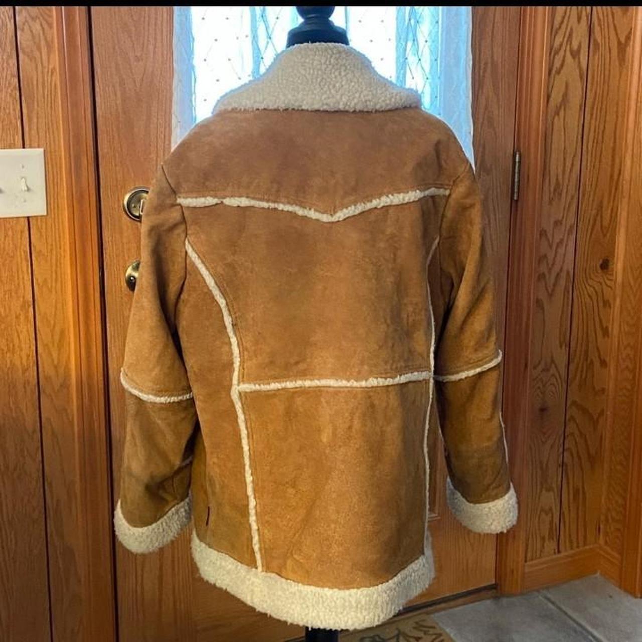 Vintage Ranch Shearling coat 🤠 🏔️ I'm selling this... - Depop