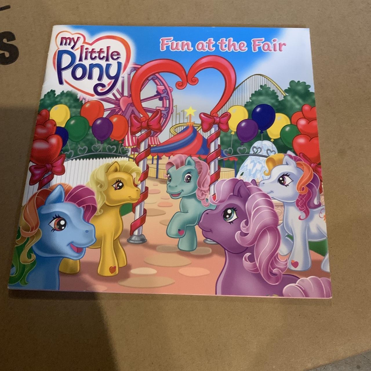 My Little Pony Fun at the Fair kids book 2004... - Depop