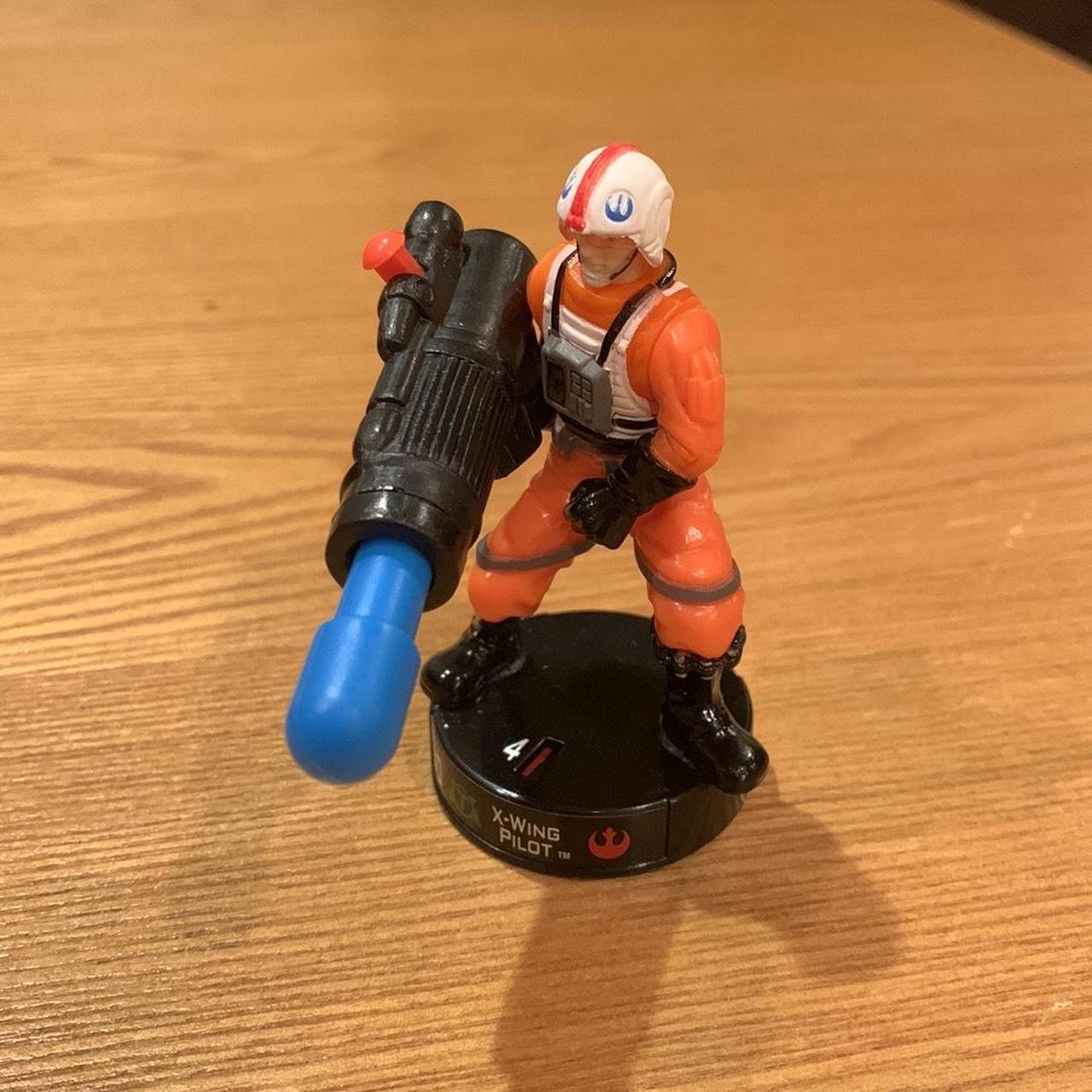 Star Wars AttackTix X-Wing Pilot Launches 1 blue... - Depop