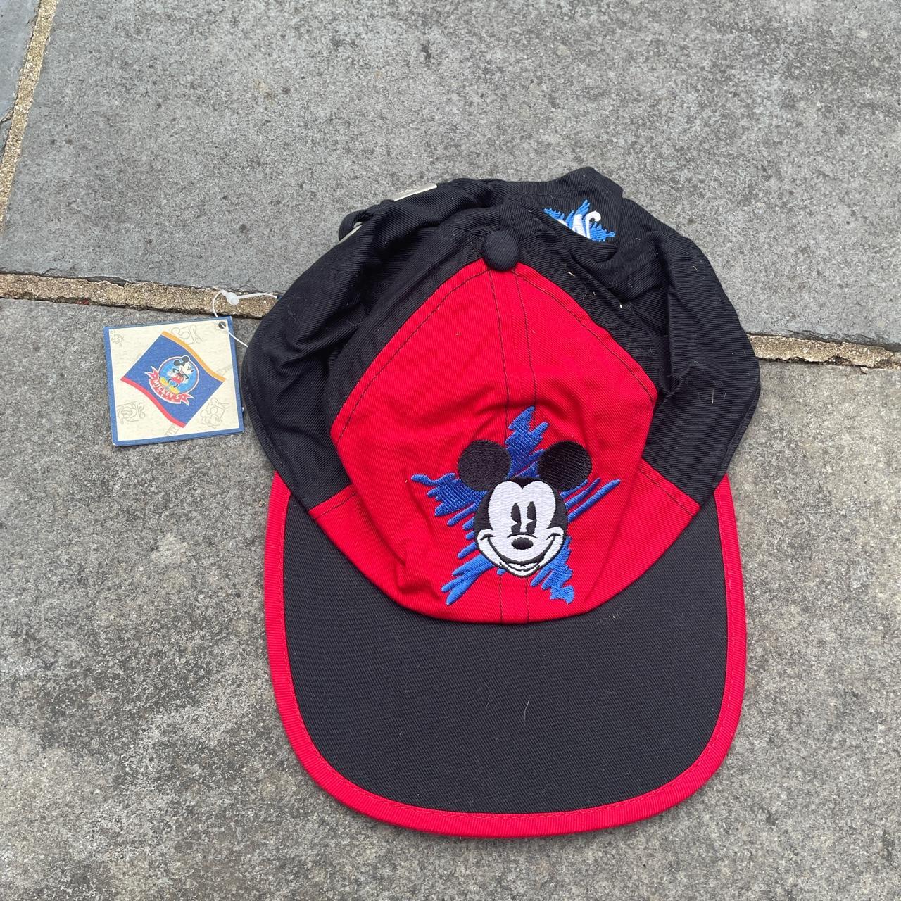 deadstock mickey mouse disney hat. adjustable strap... - Depop