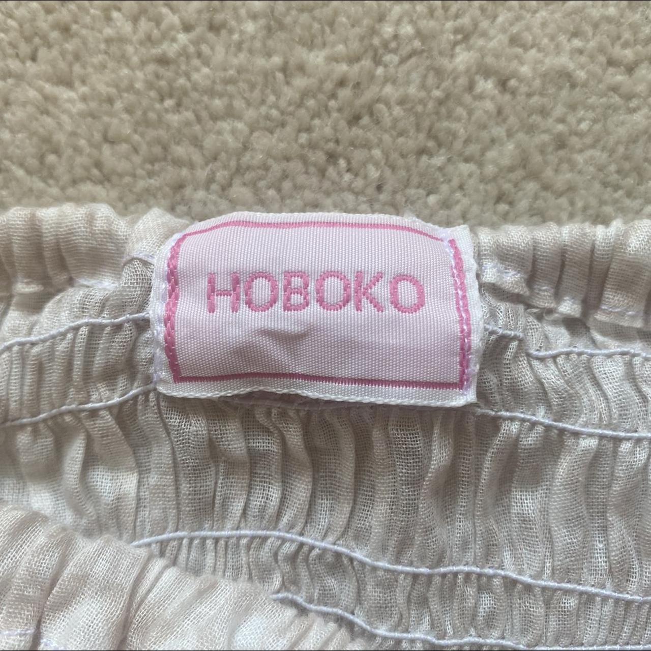 Women's White and Cream Dress | Depop