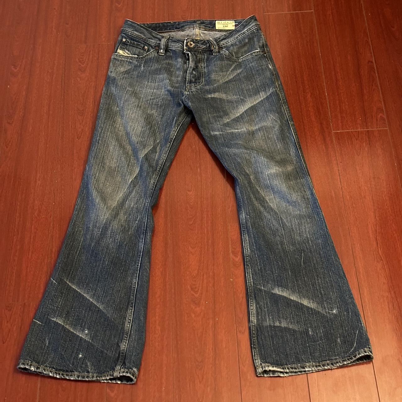 Diesel Men's Blue Jeans | Depop