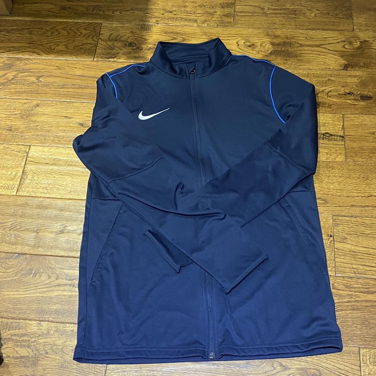 Blue Nike Dri fit Size M - Depop
