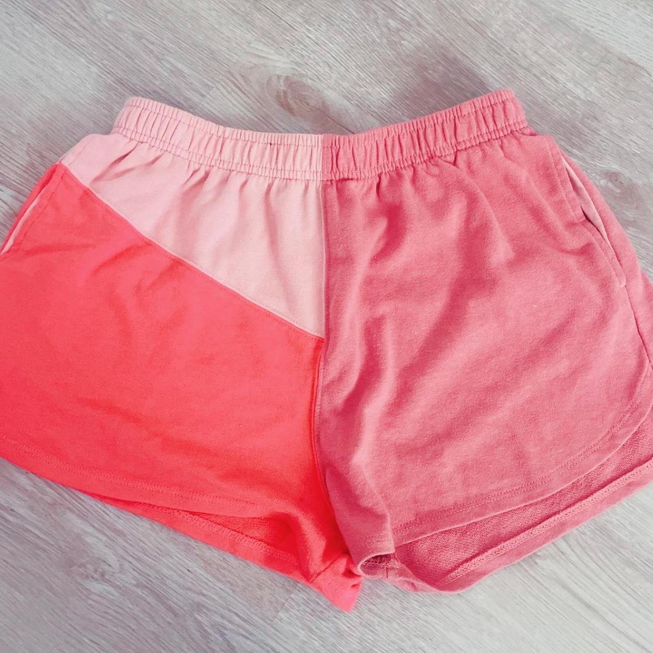 Wild Fable Color block shorts Size M Good... - Depop