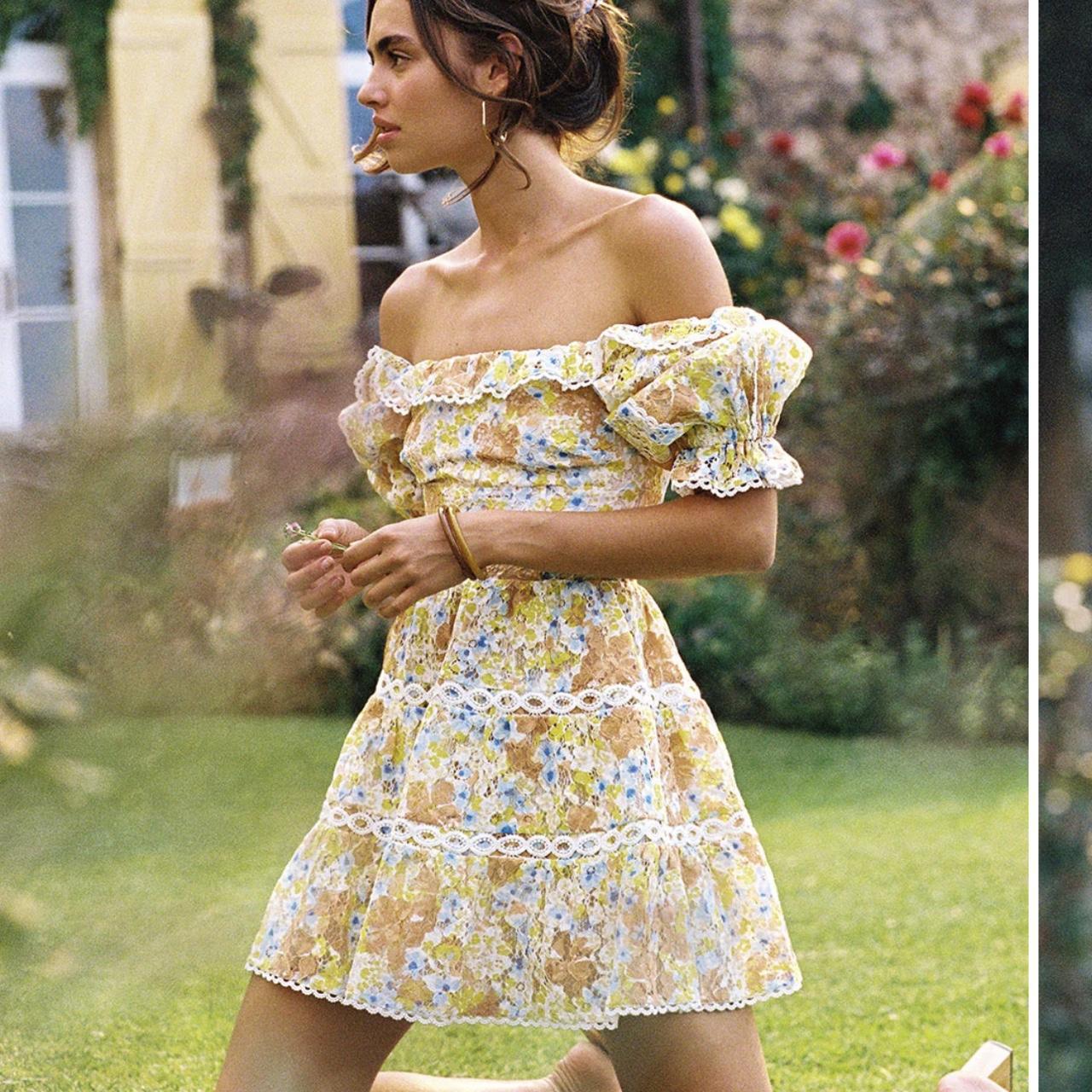 SELLING: Sabo Skirt - Zãco - Louvre Dress Size AU... - Depop