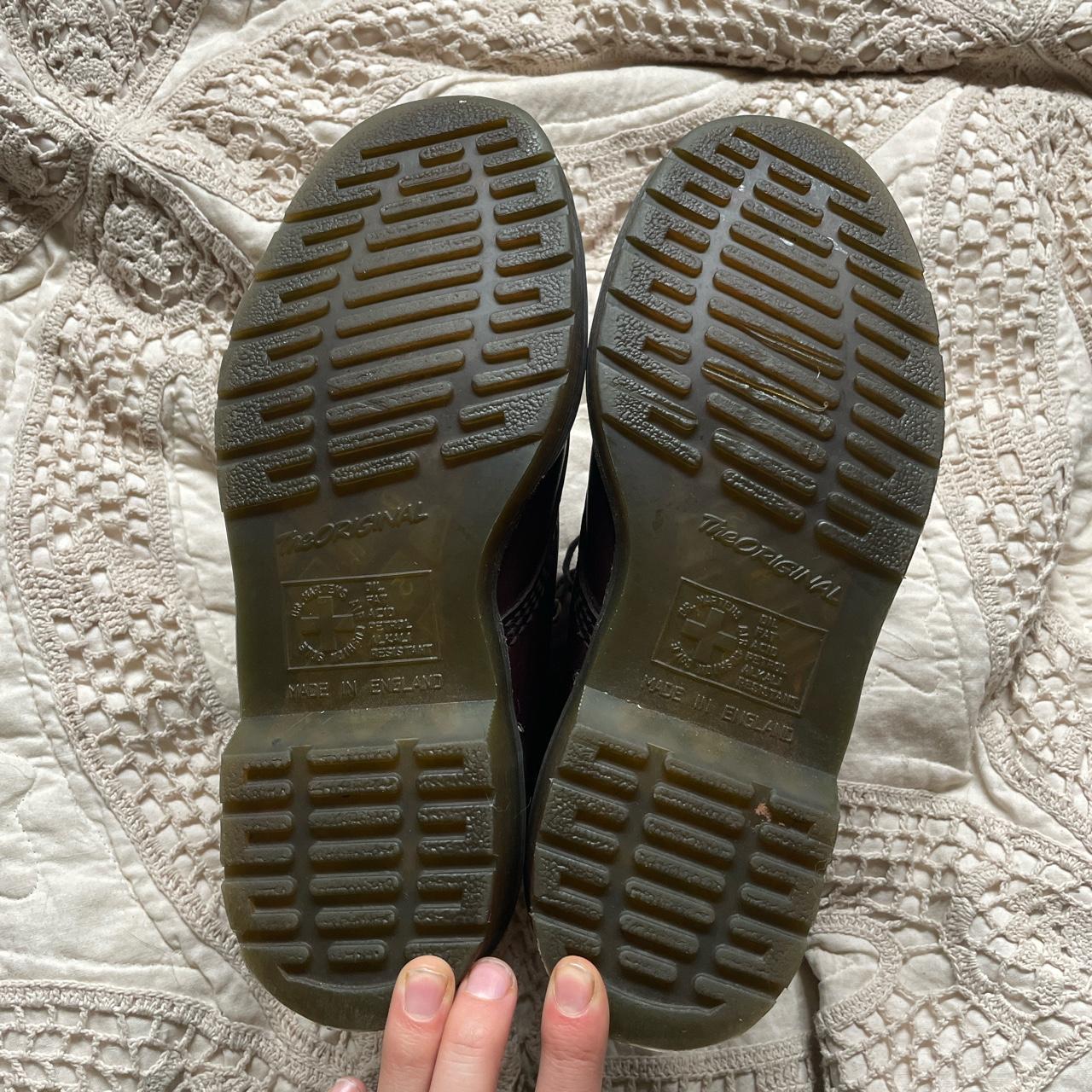 MOST BEAUTIFUL DARK RED DOCS! vintage made in... - Depop