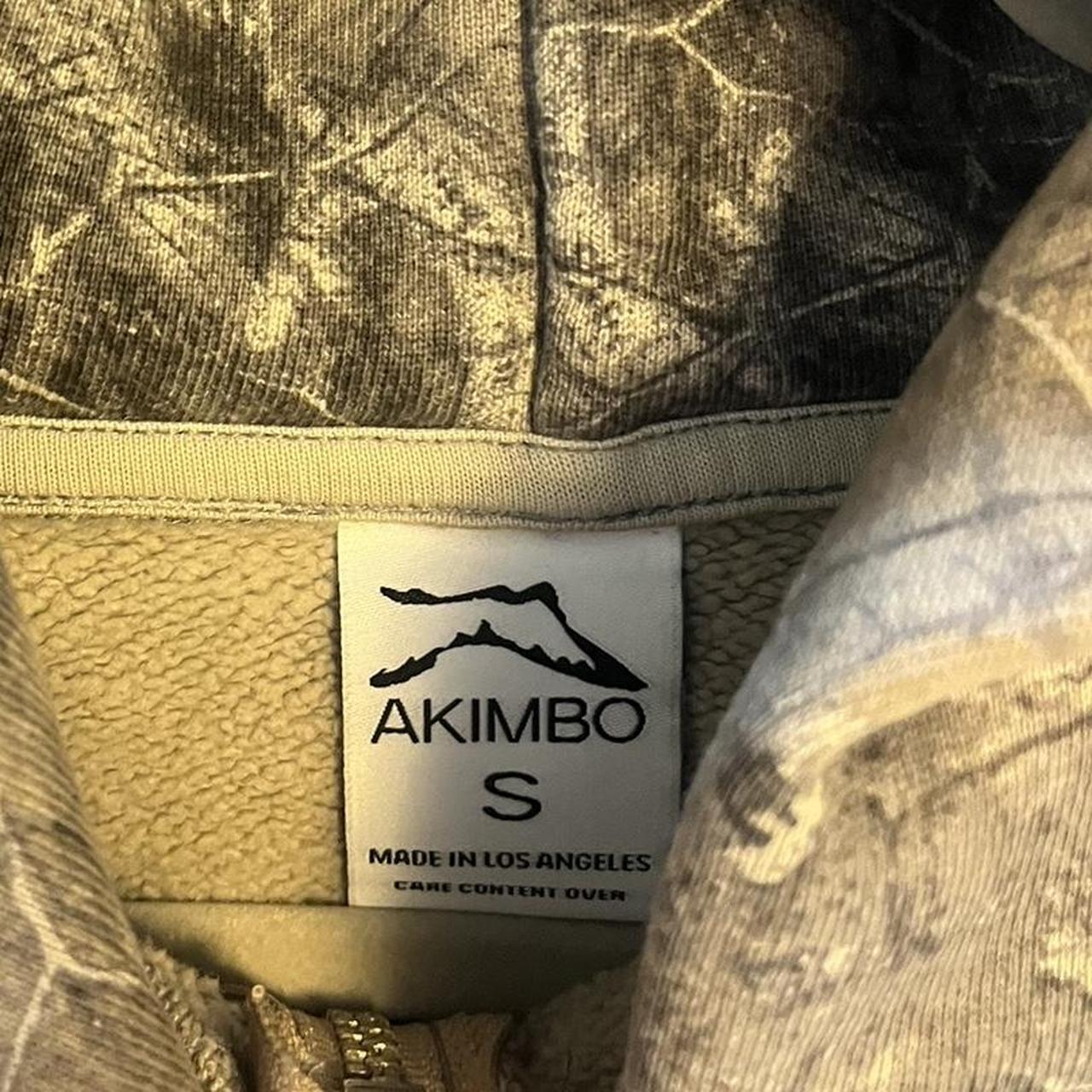 Akimbo real tree zip up - Size Small, barely worn,... - Depop