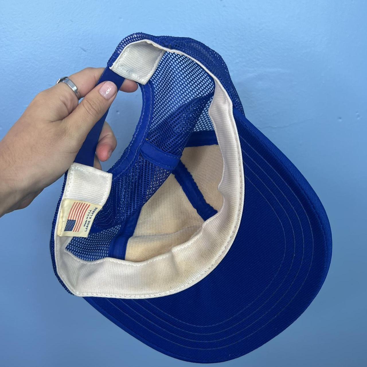 Men's Yellow and Blue Hat | Depop